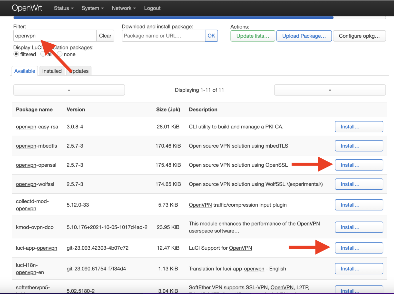 Use OpenVPN on a Secondary OpenWRT router - aih.app